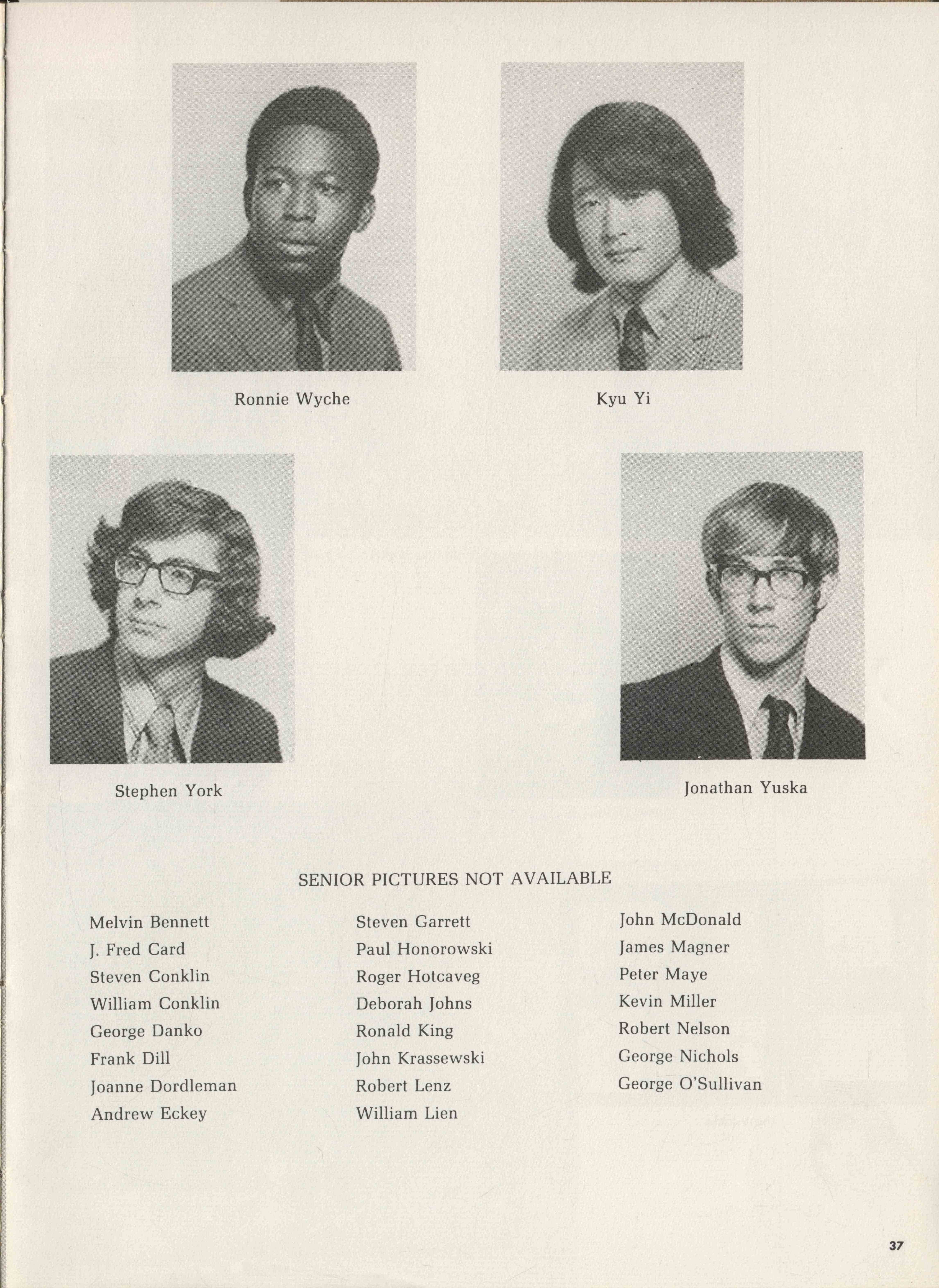 East Hampton High School Yearbook, 1972