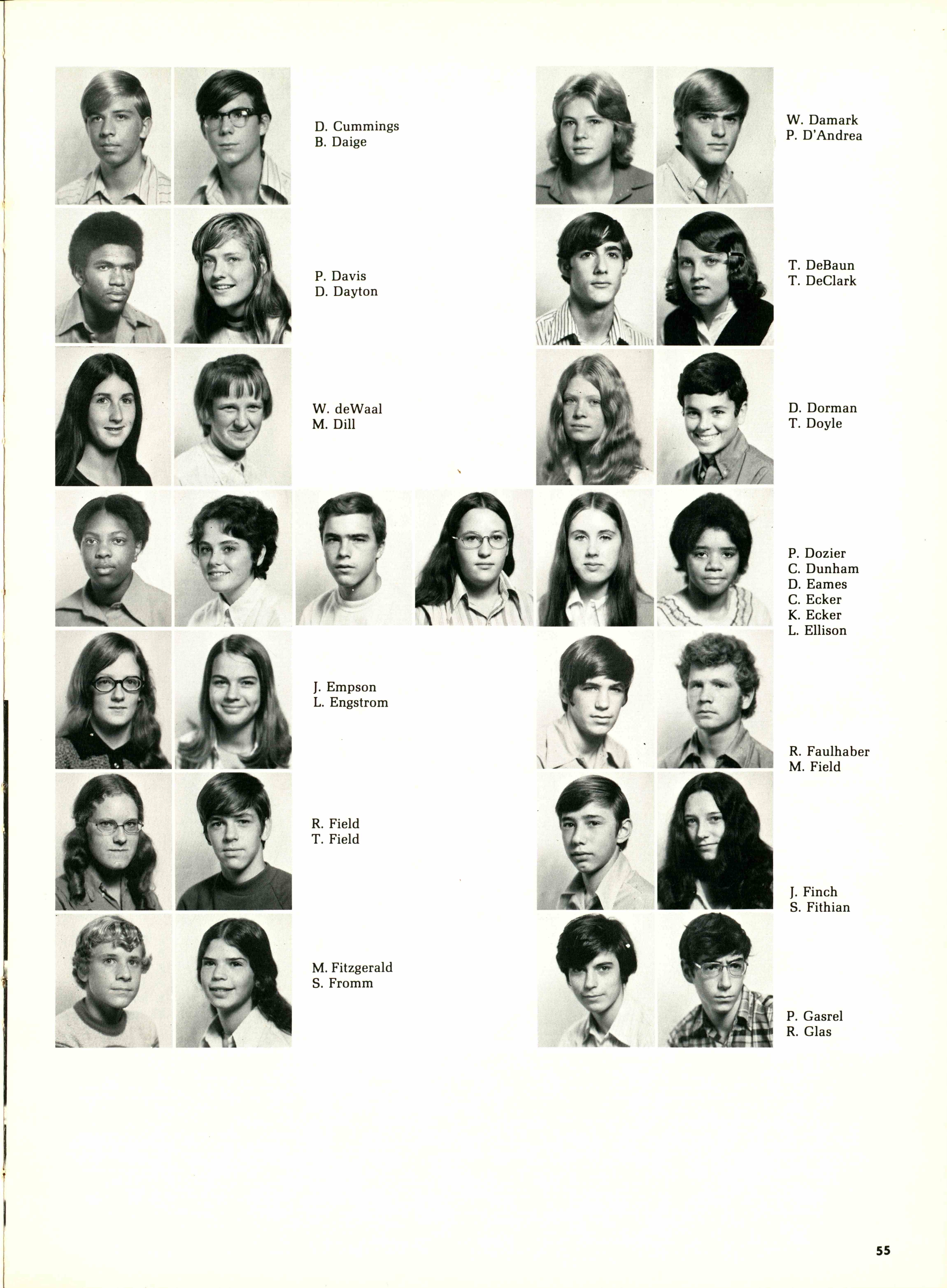East Hampton High School Yearbook, 1972