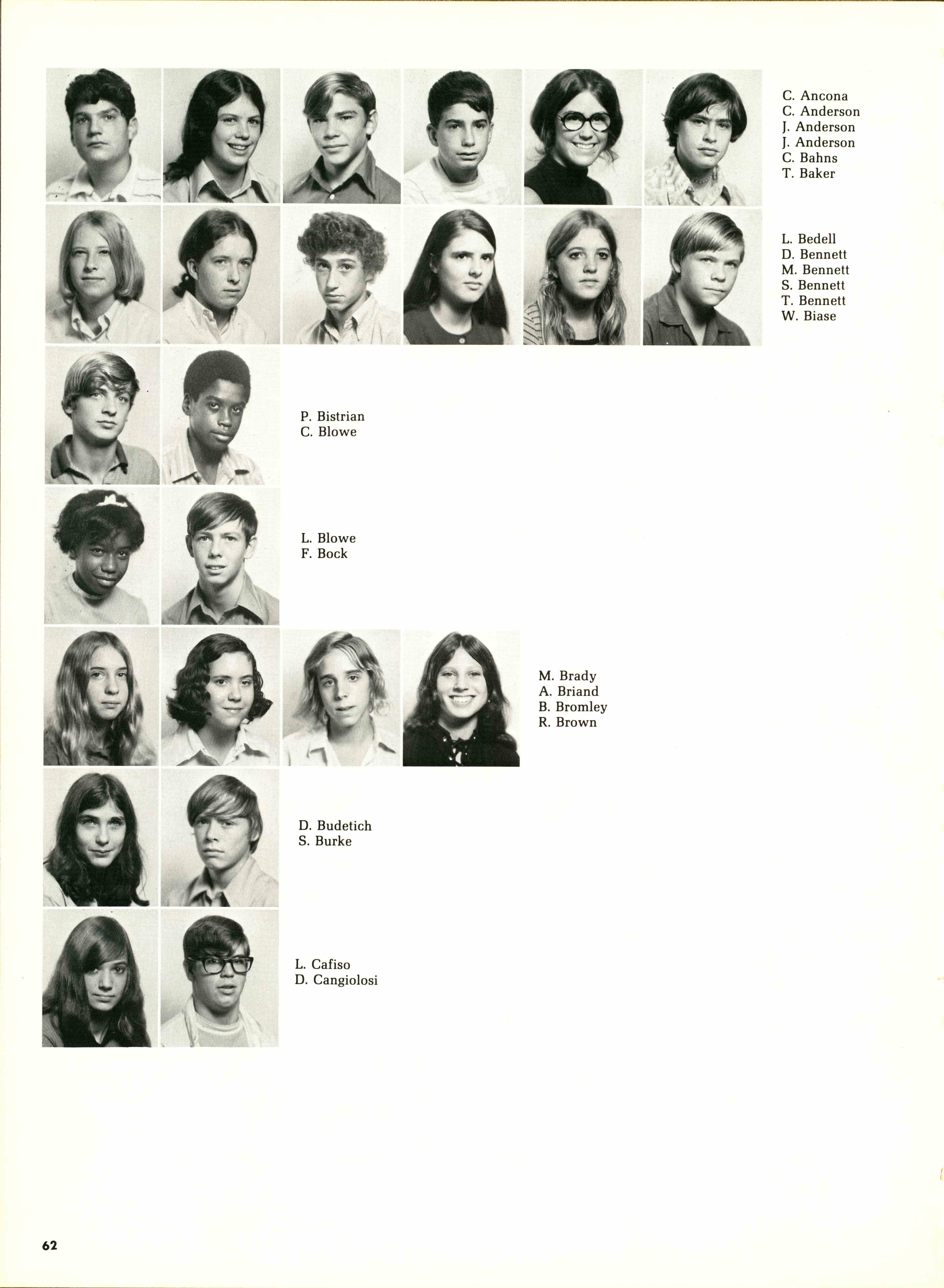 East Hampton High School Yearbook, 1972