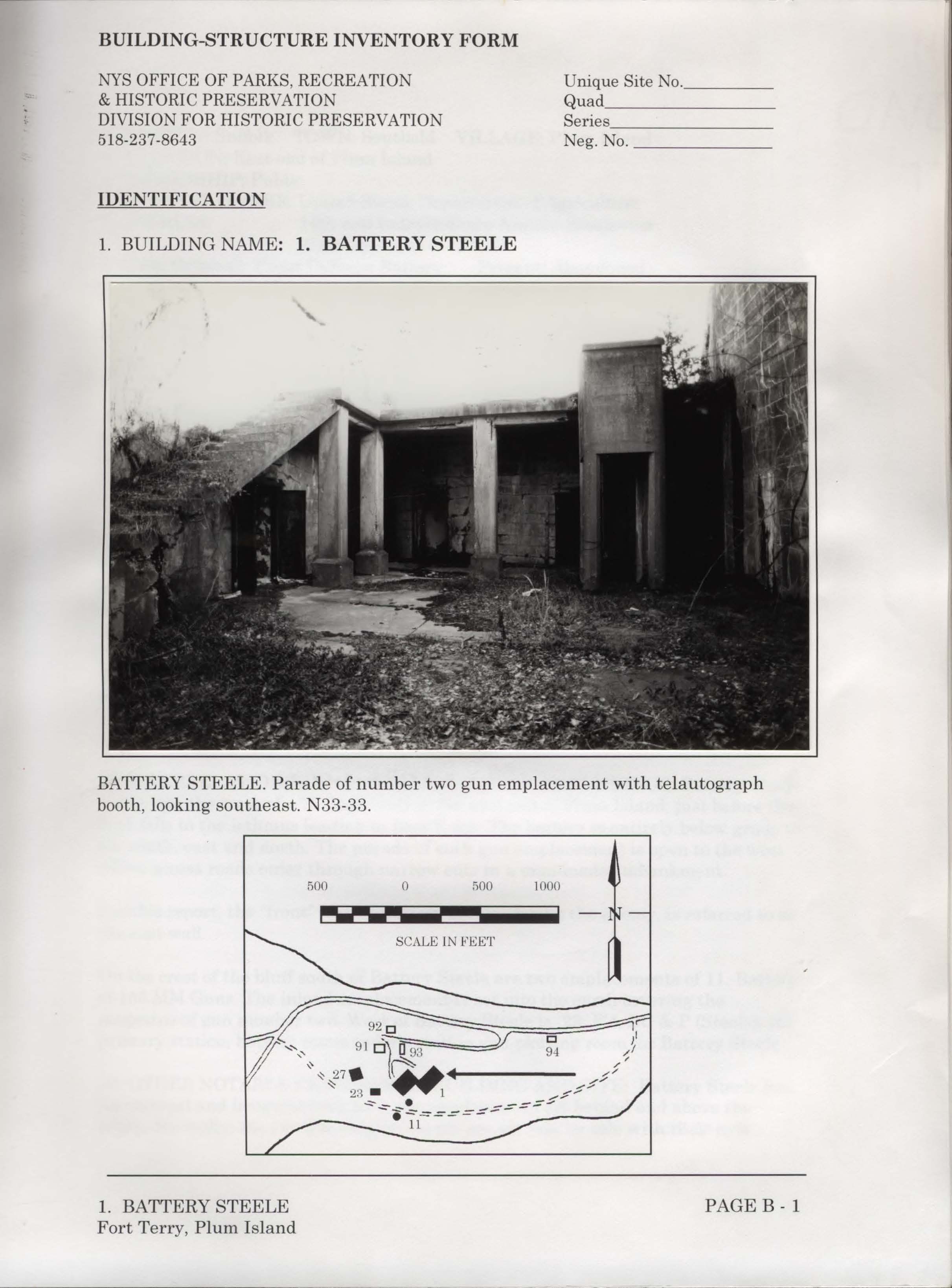 Historic Resources Survey: Plum Island, New York: Volume 3/Appendix B