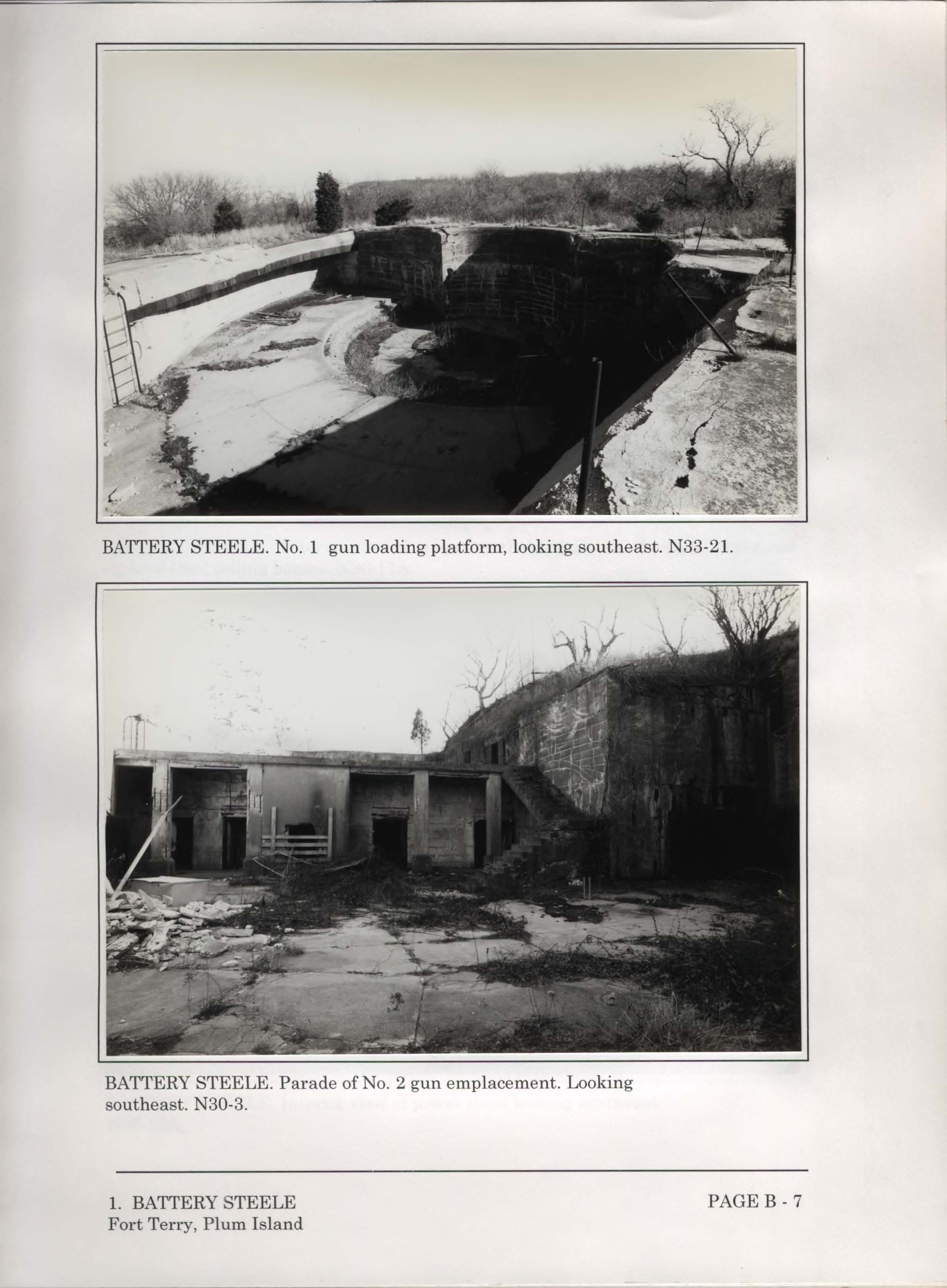 Historic Resources Survey: Plum Island, New York: Volume 3/Appendix B