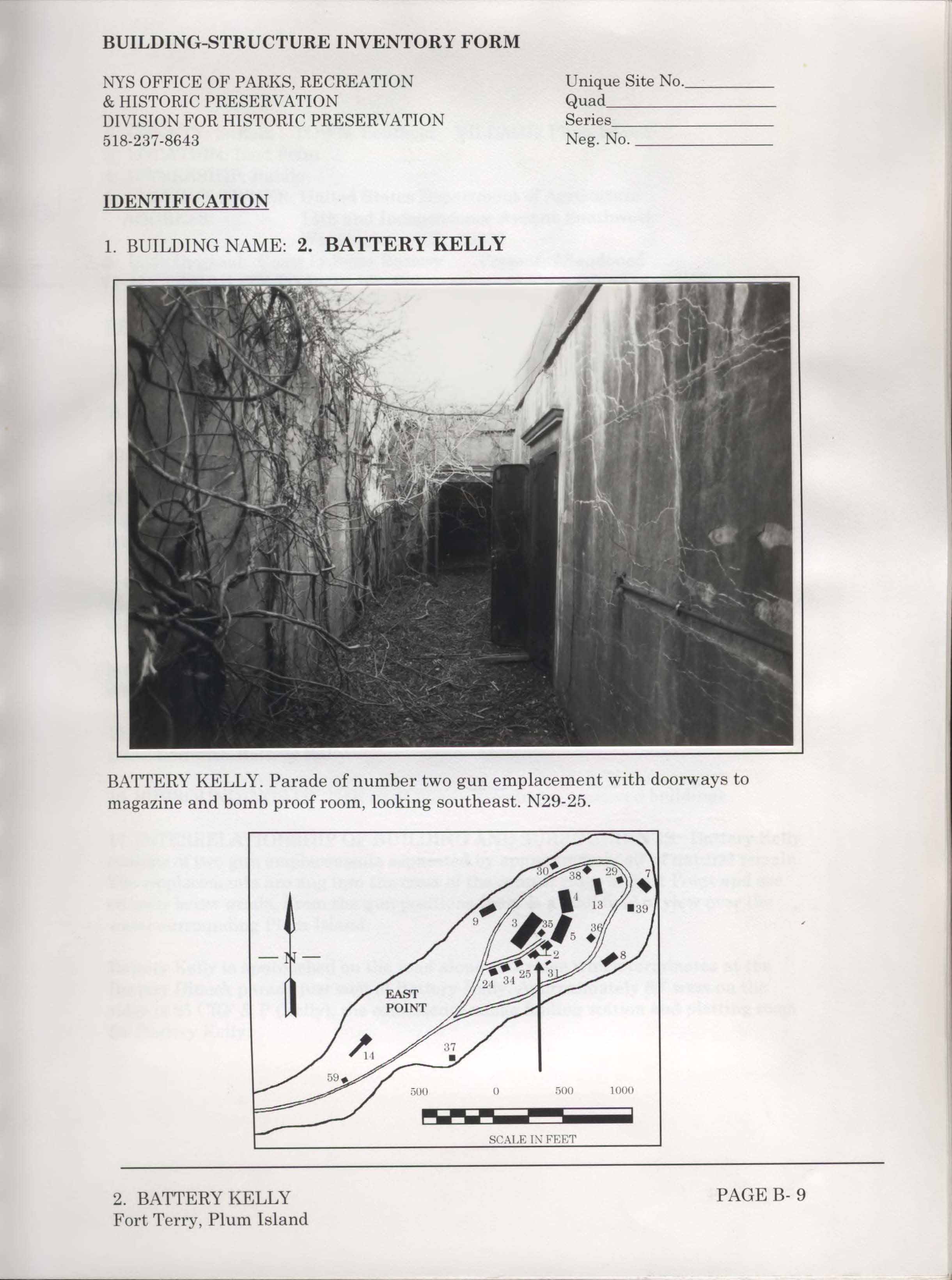 Historic Resources Survey: Plum Island, New York: Volume 3/Appendix B