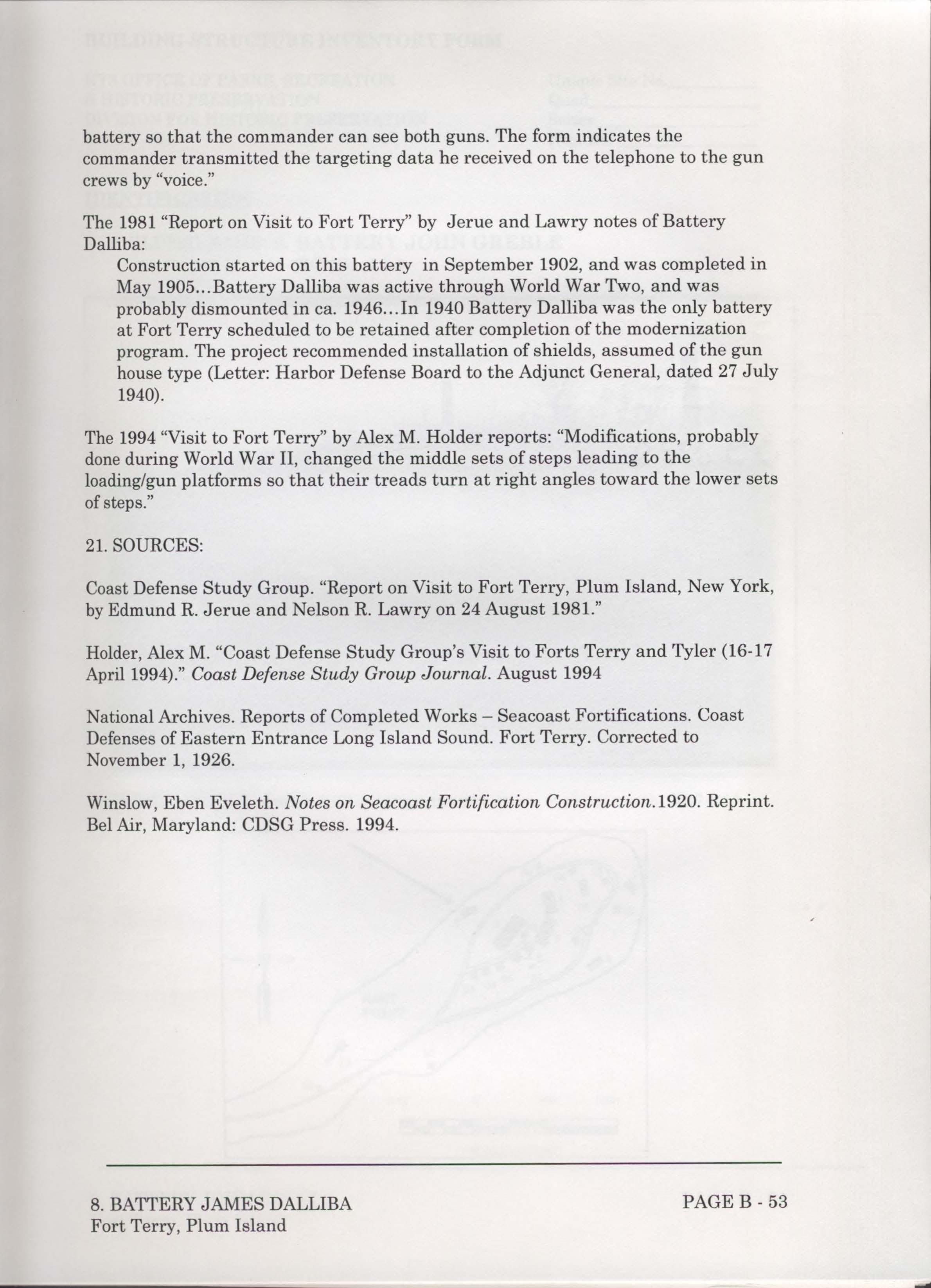 Historic Resources Survey: Plum Island, New York: Volume 3/Appendix B