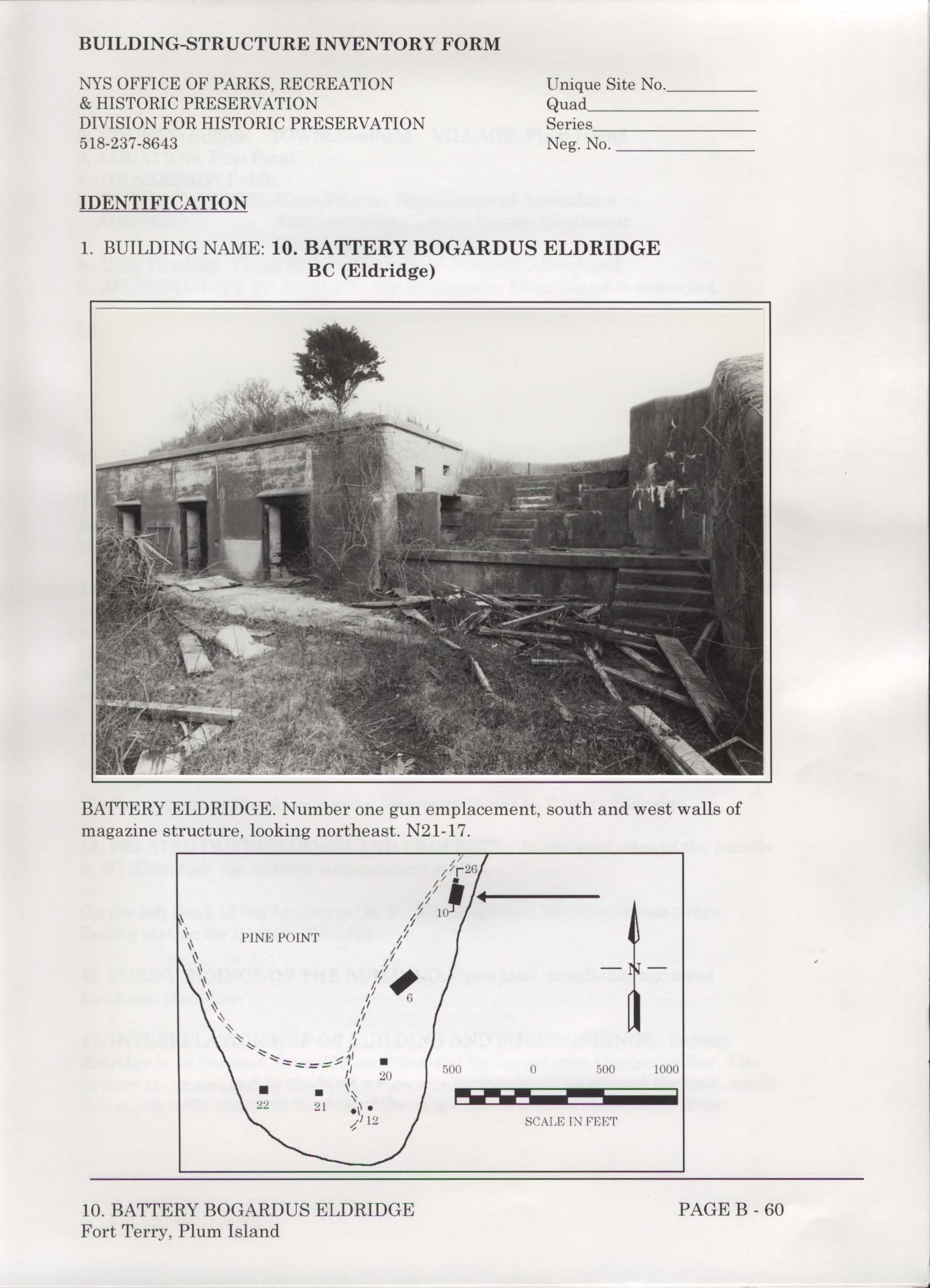 Historic Resources Survey: Plum Island, New York: Volume 3/Appendix B