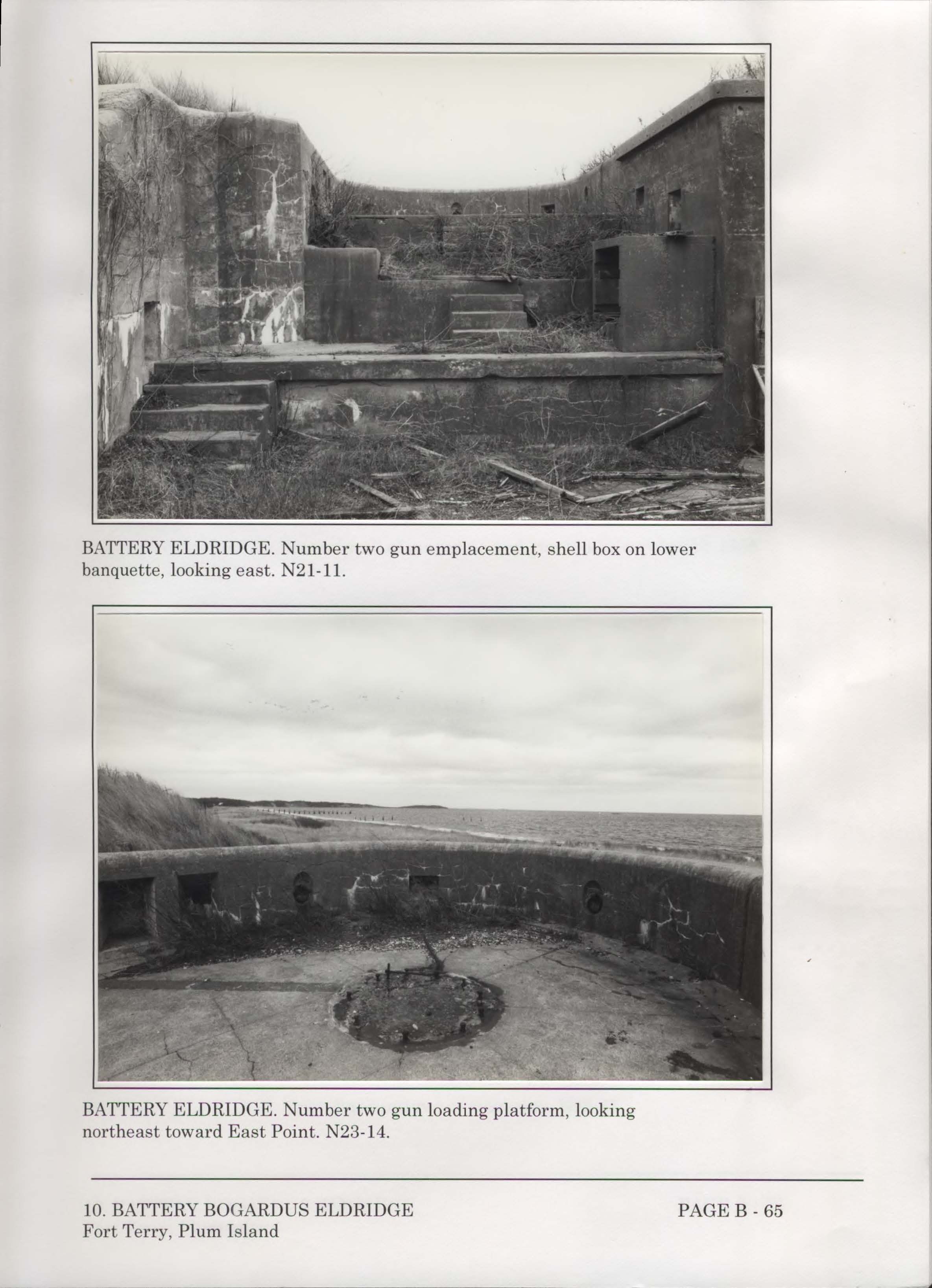 Historic Resources Survey: Plum Island, New York: Volume 3/Appendix B