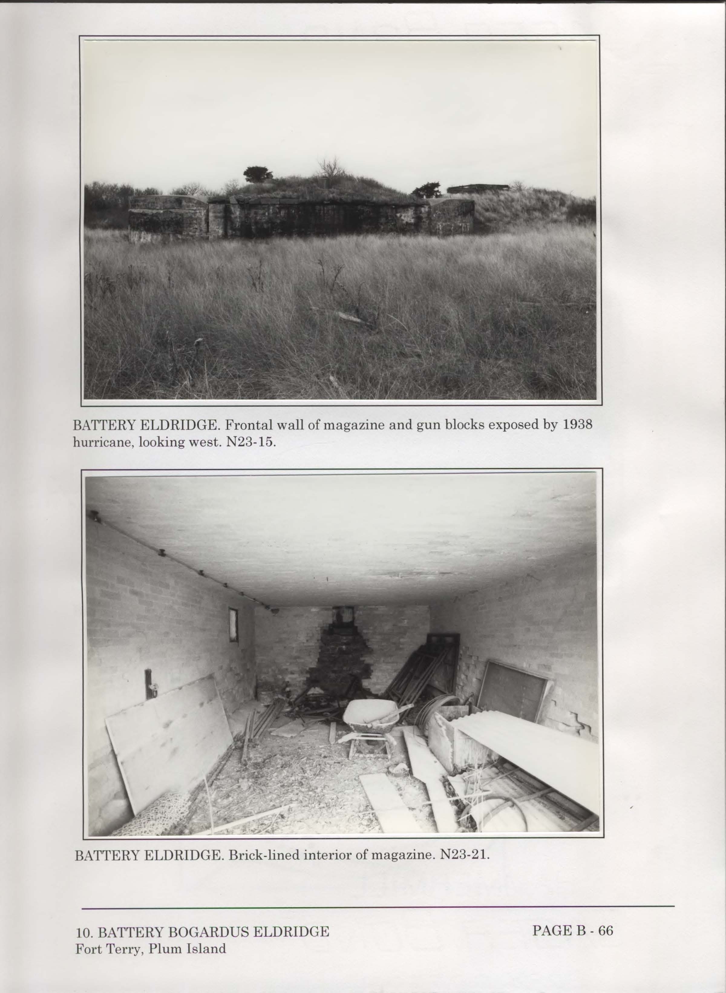 Historic Resources Survey: Plum Island, New York: Volume 3/Appendix B