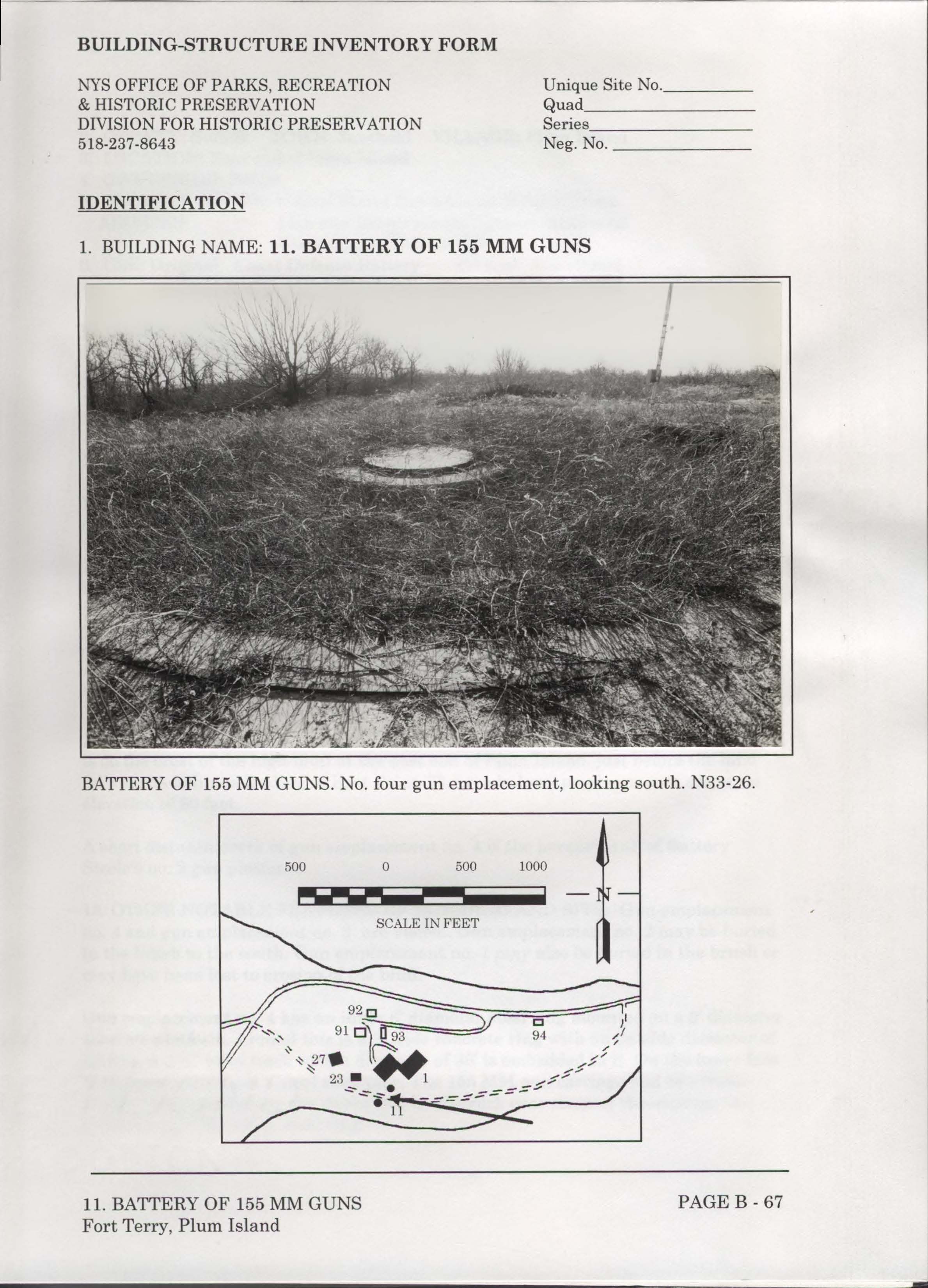 Historic Resources Survey: Plum Island, New York: Volume 3/Appendix B
