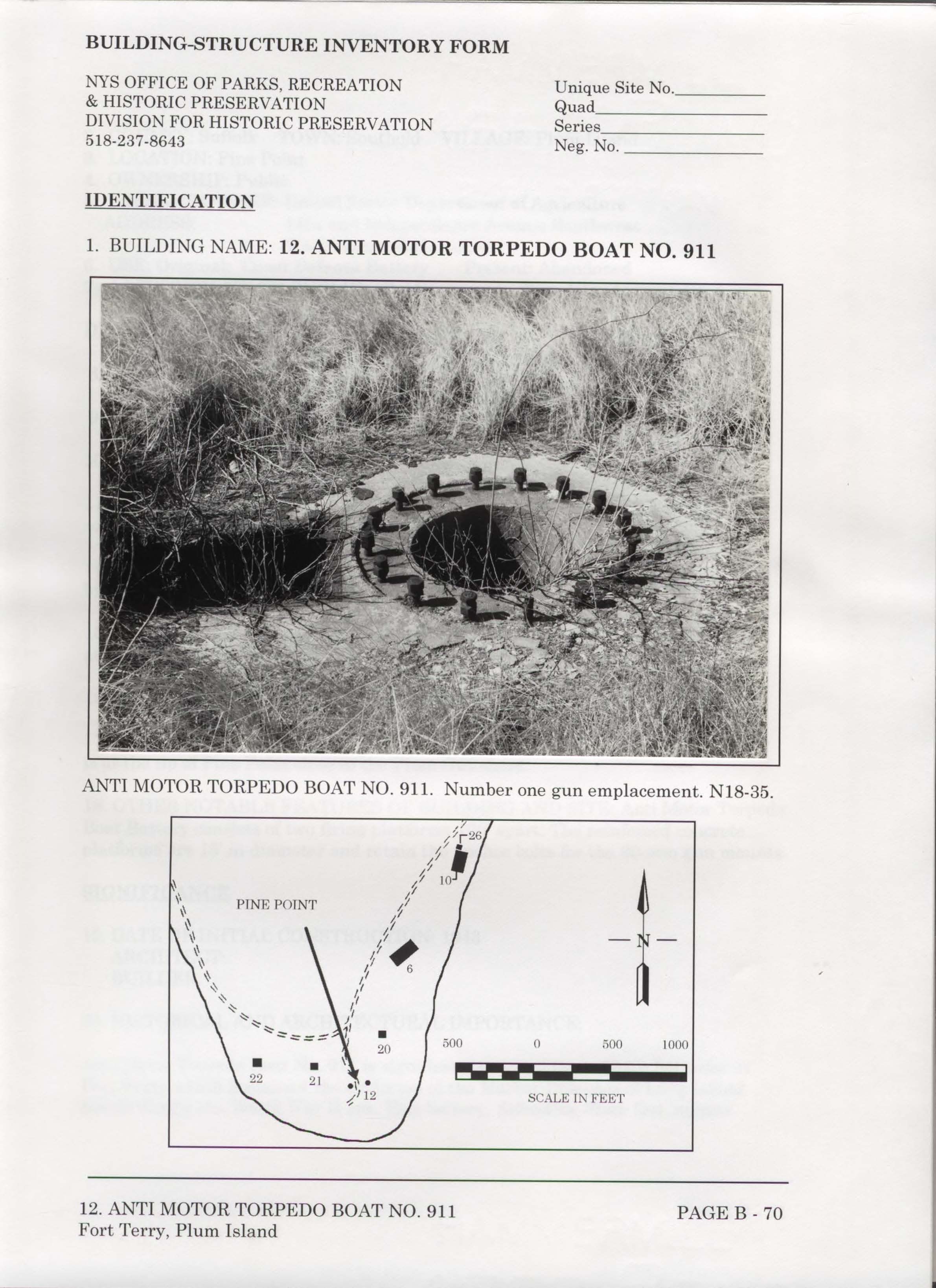 Historic Resources Survey: Plum Island, New York: Volume 3/Appendix B