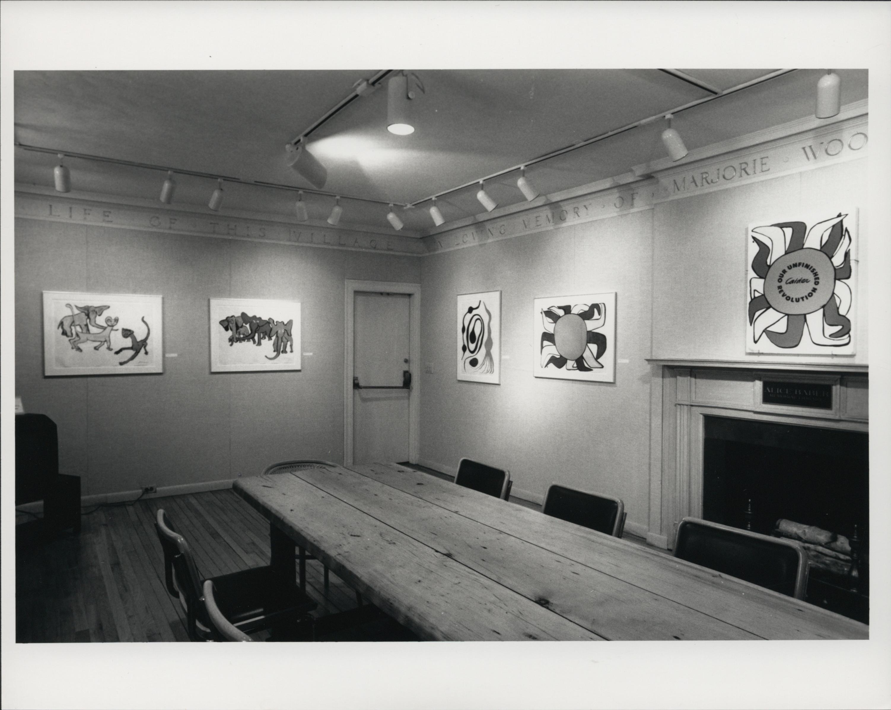 Calder in the Library