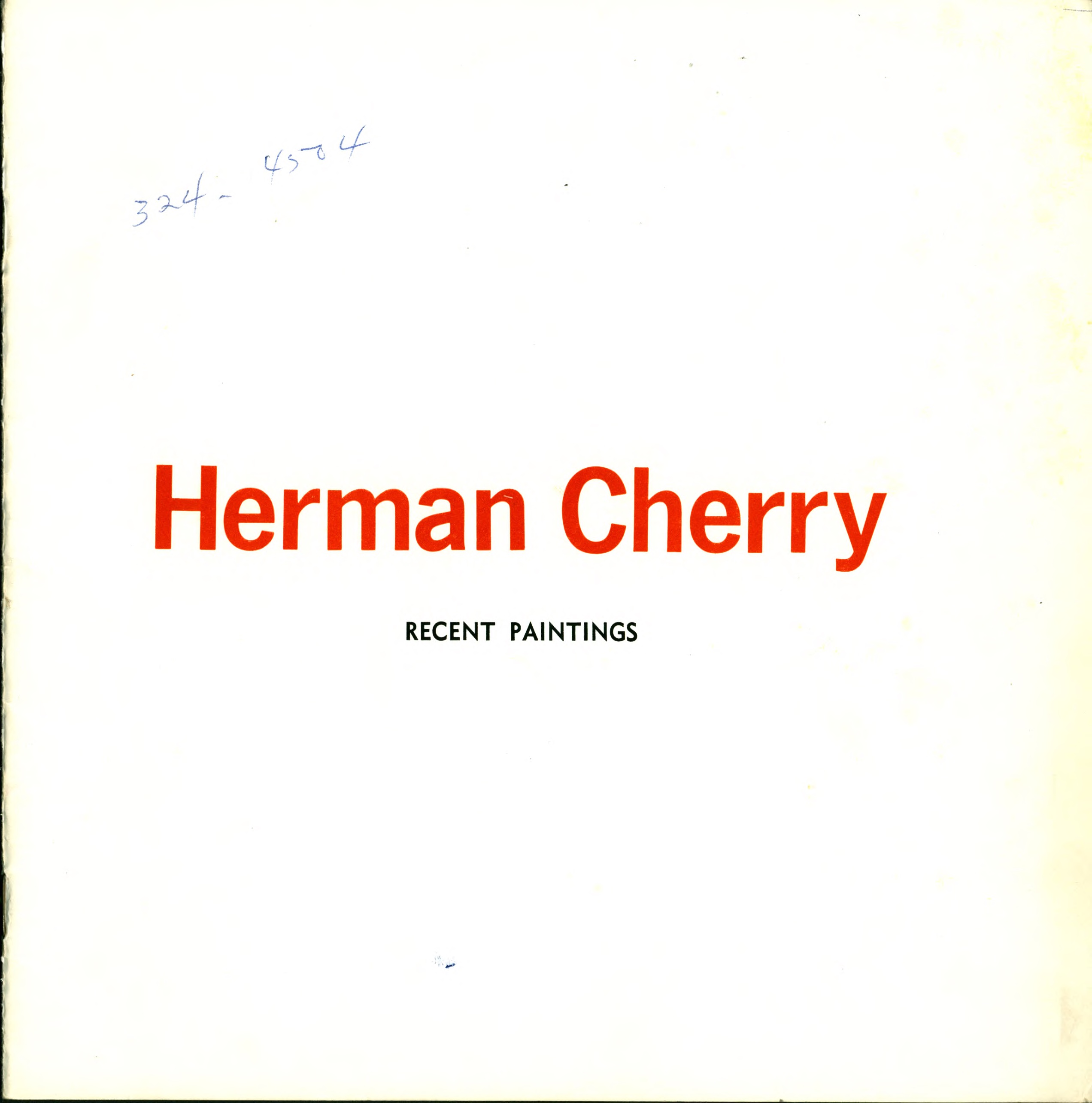 Cherry, Herman