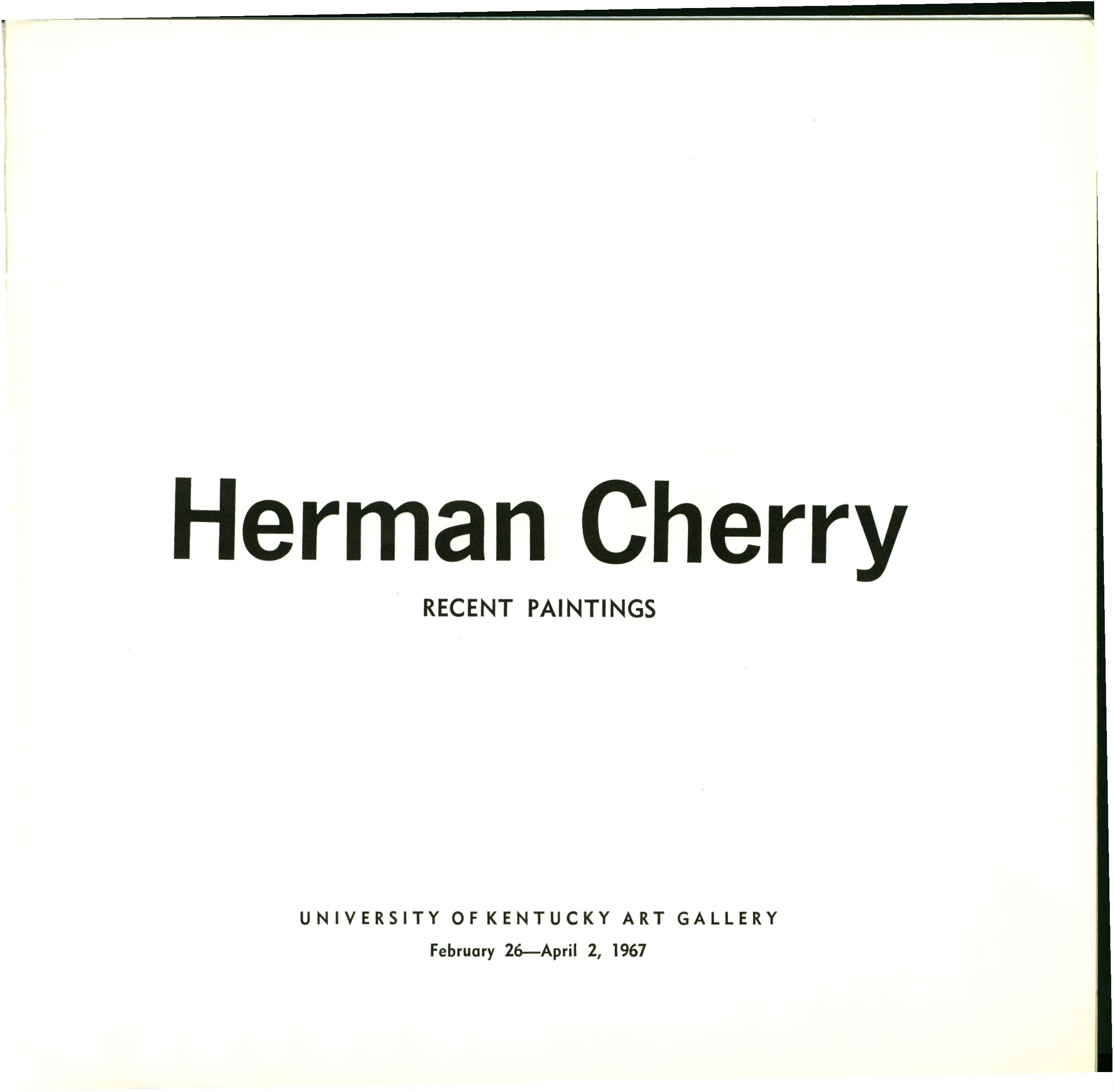 Cherry, Herman