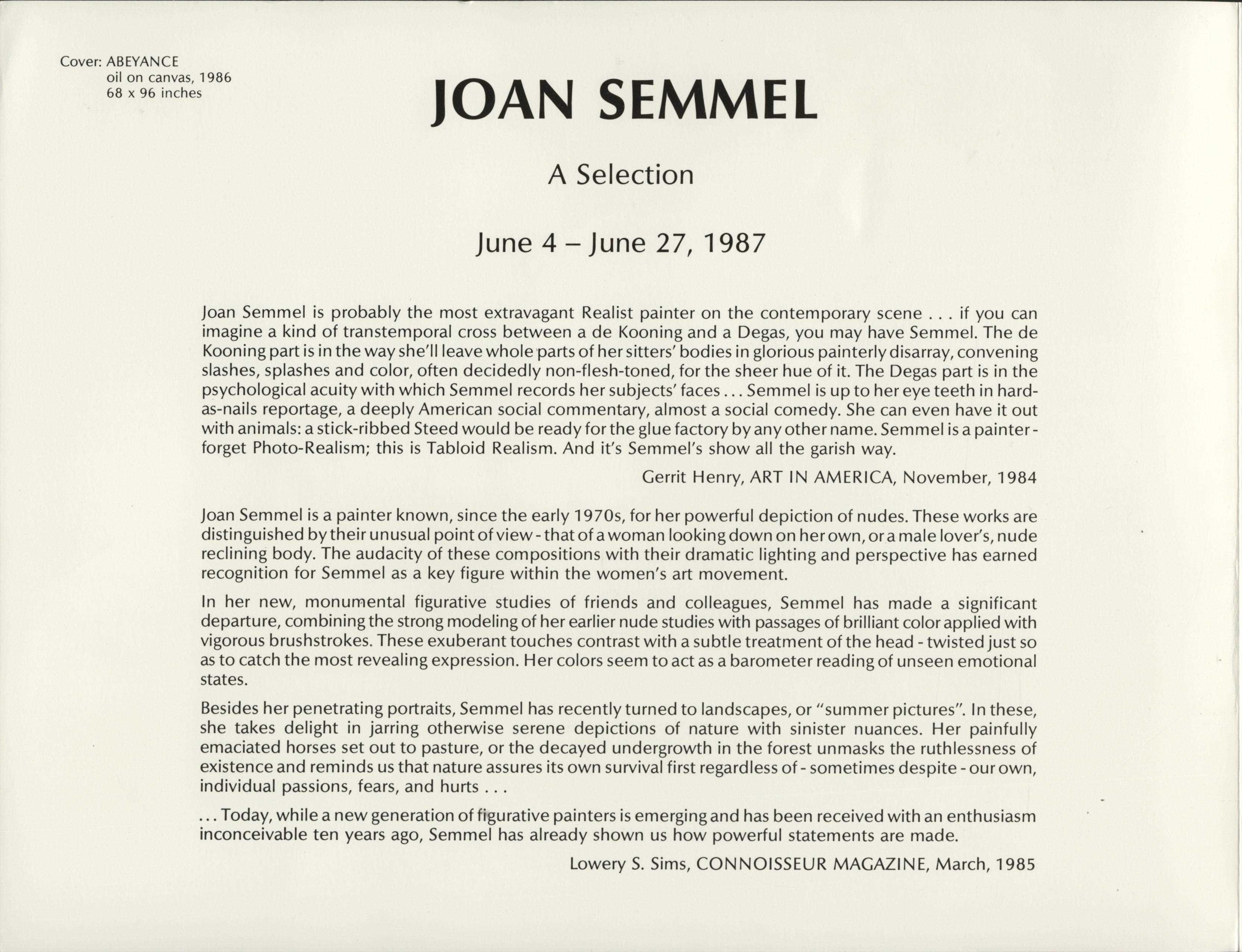 Joan Semmel