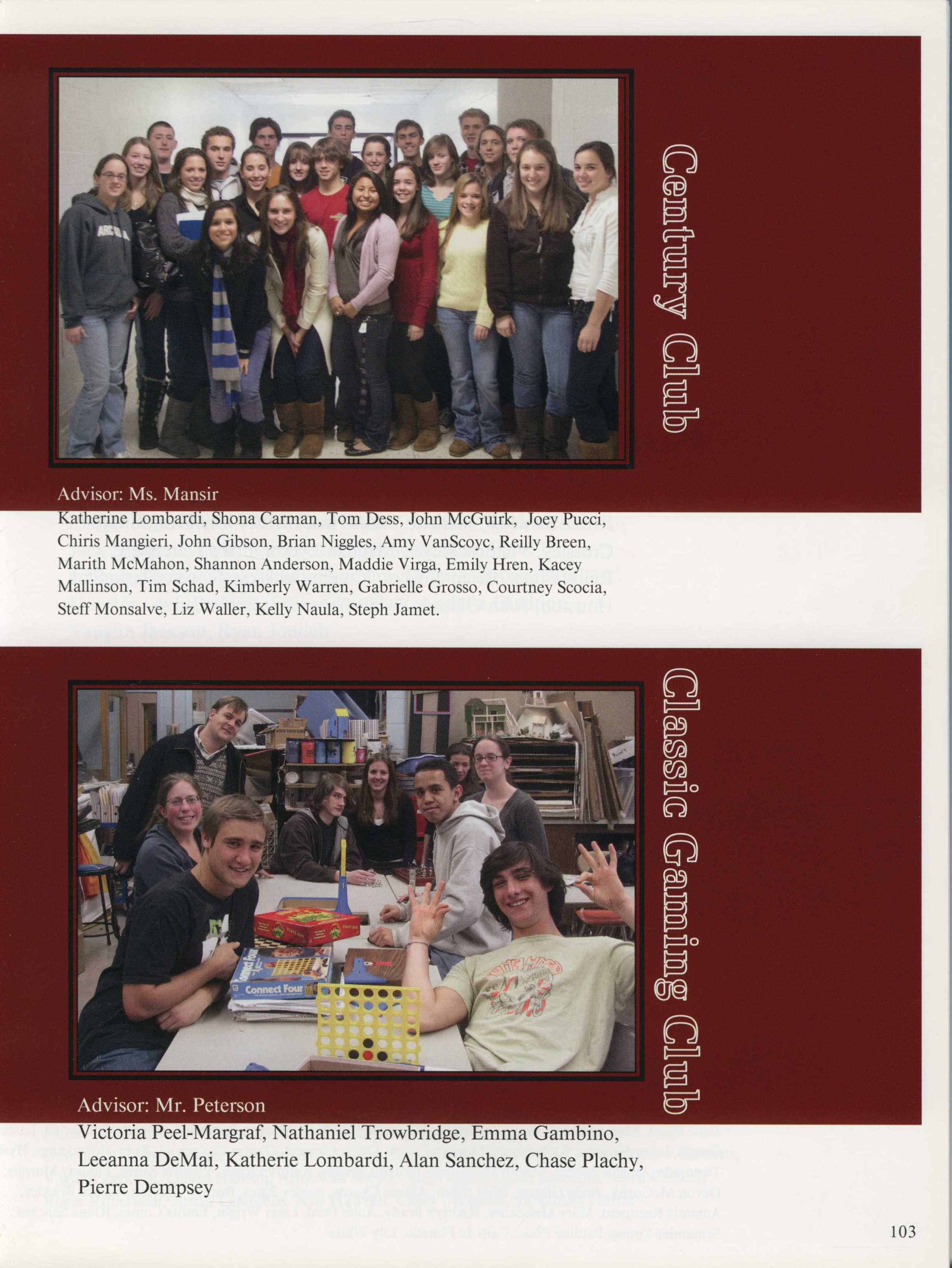 Tideline Yearbook East Hampton High School, 2009