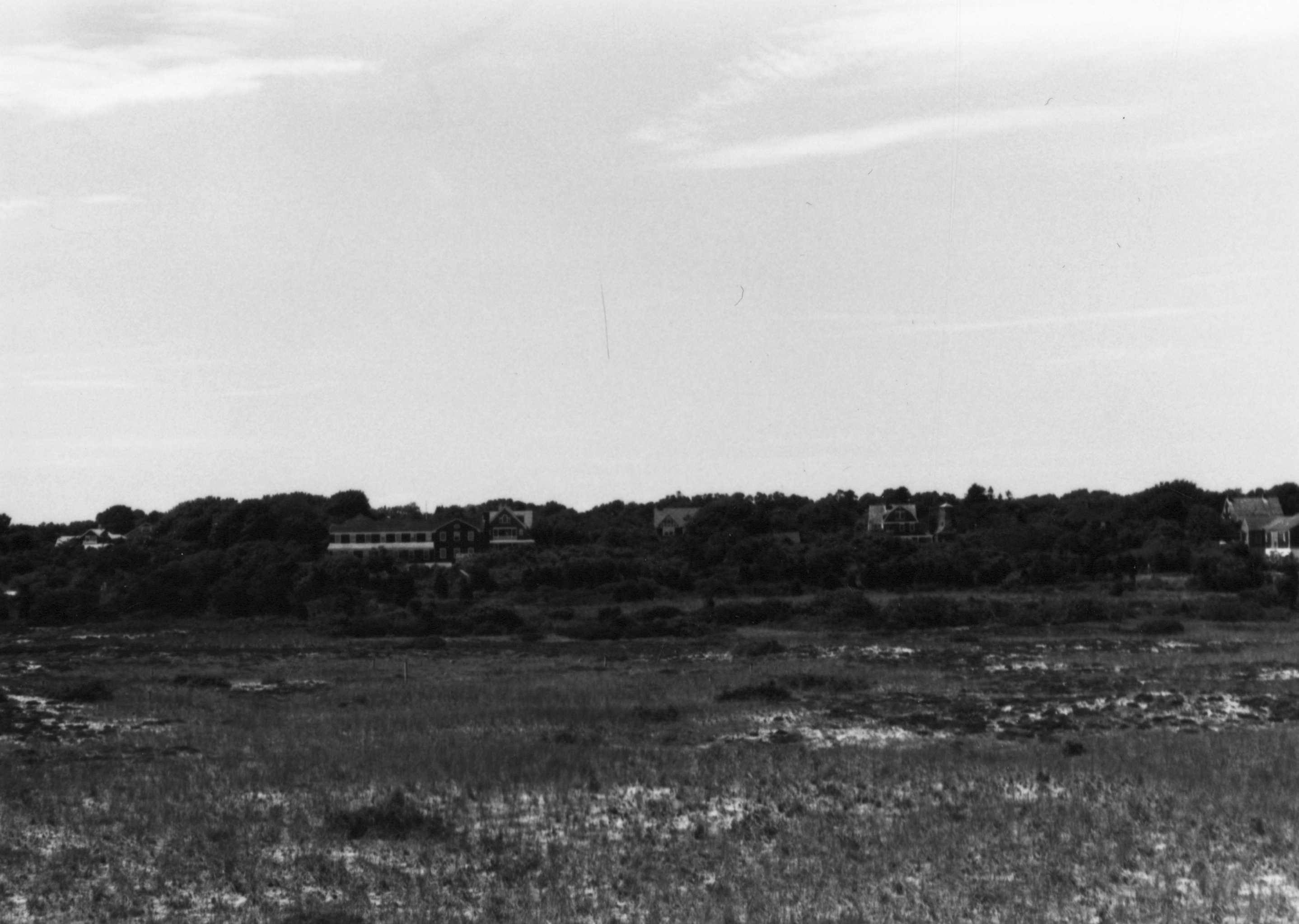 Dunes and Homes on Bluff Road and around Amagansett, July 1990