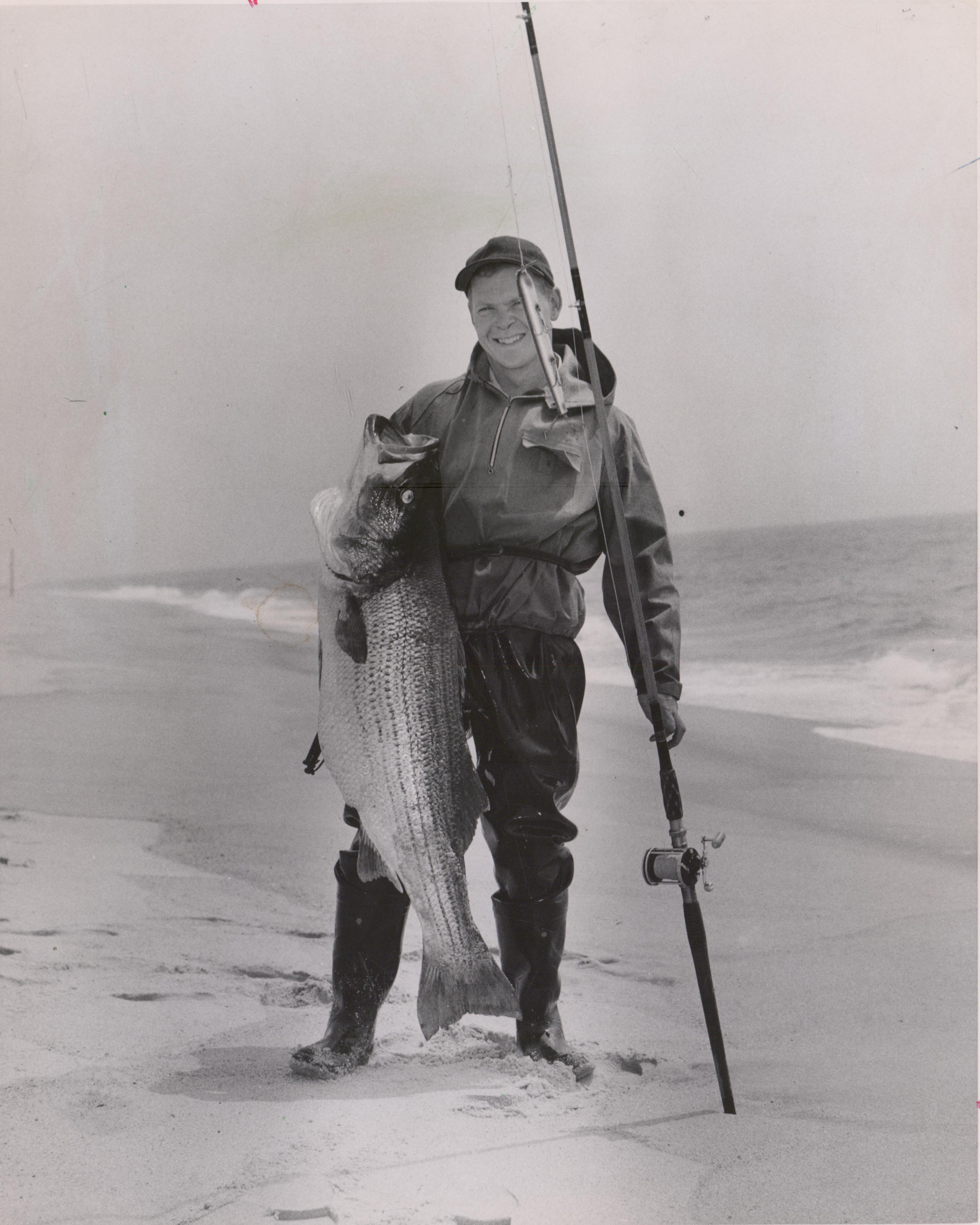 Sheppard Frood with a Very Large Fish