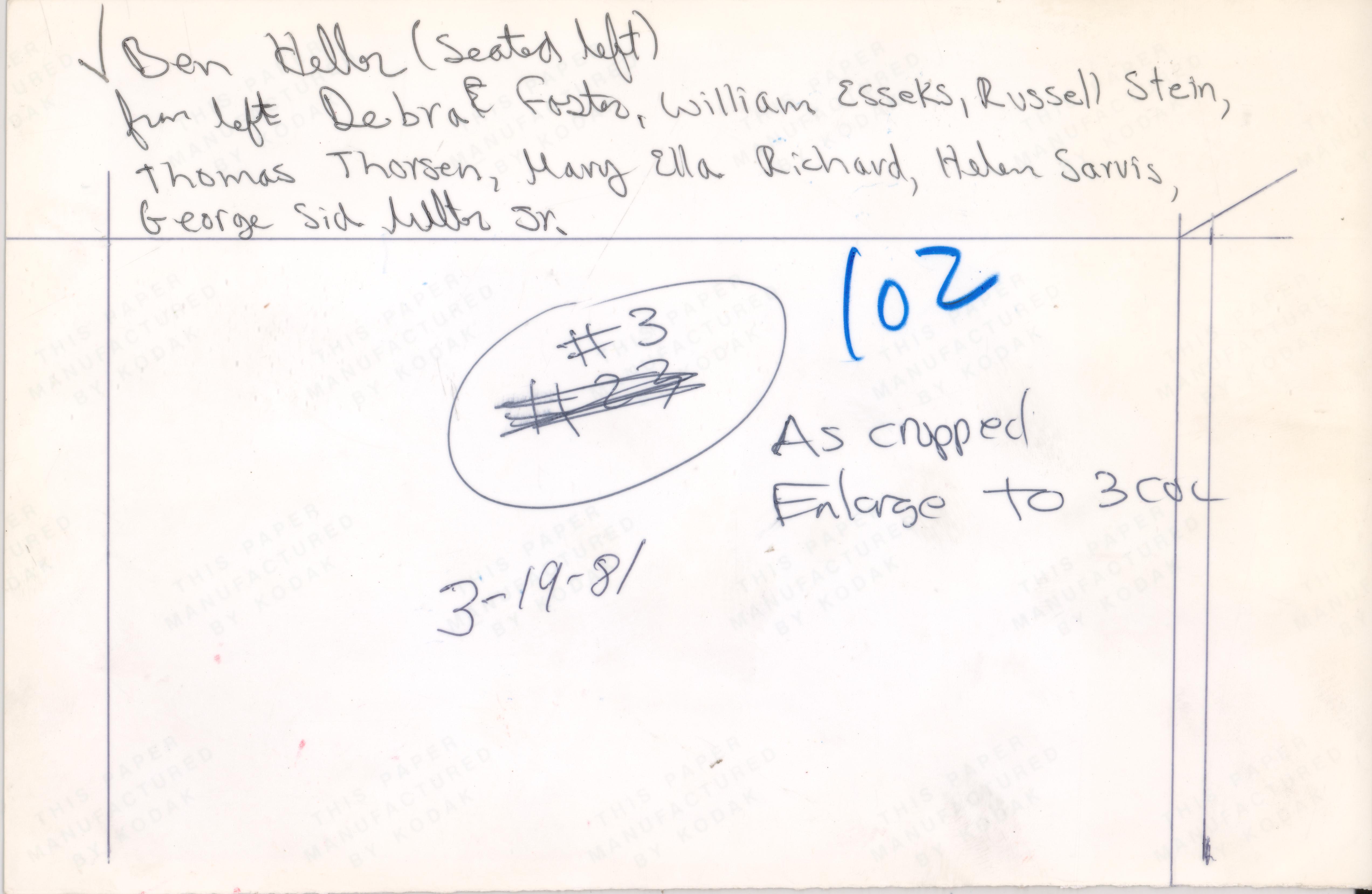 Ben Heller Presenting a Survey of the Grace Estate to the East Hampton ...