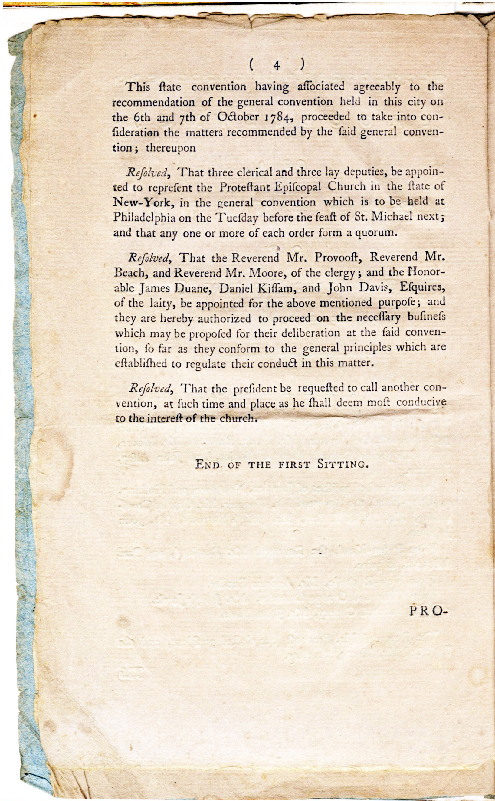 Proceedings of the convention of the Protestant Episcopal Church, in ...