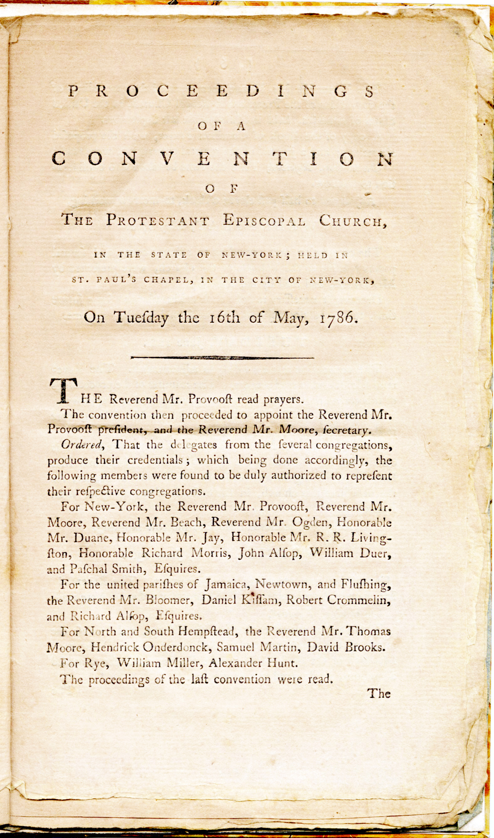 Proceedings of the convention of the Protestant Episcopal Church, in ...