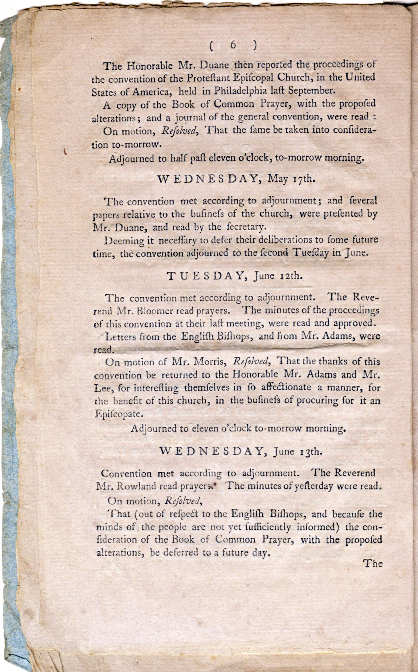 Proceedings of the convention of the Protestant Episcopal Church, in ...