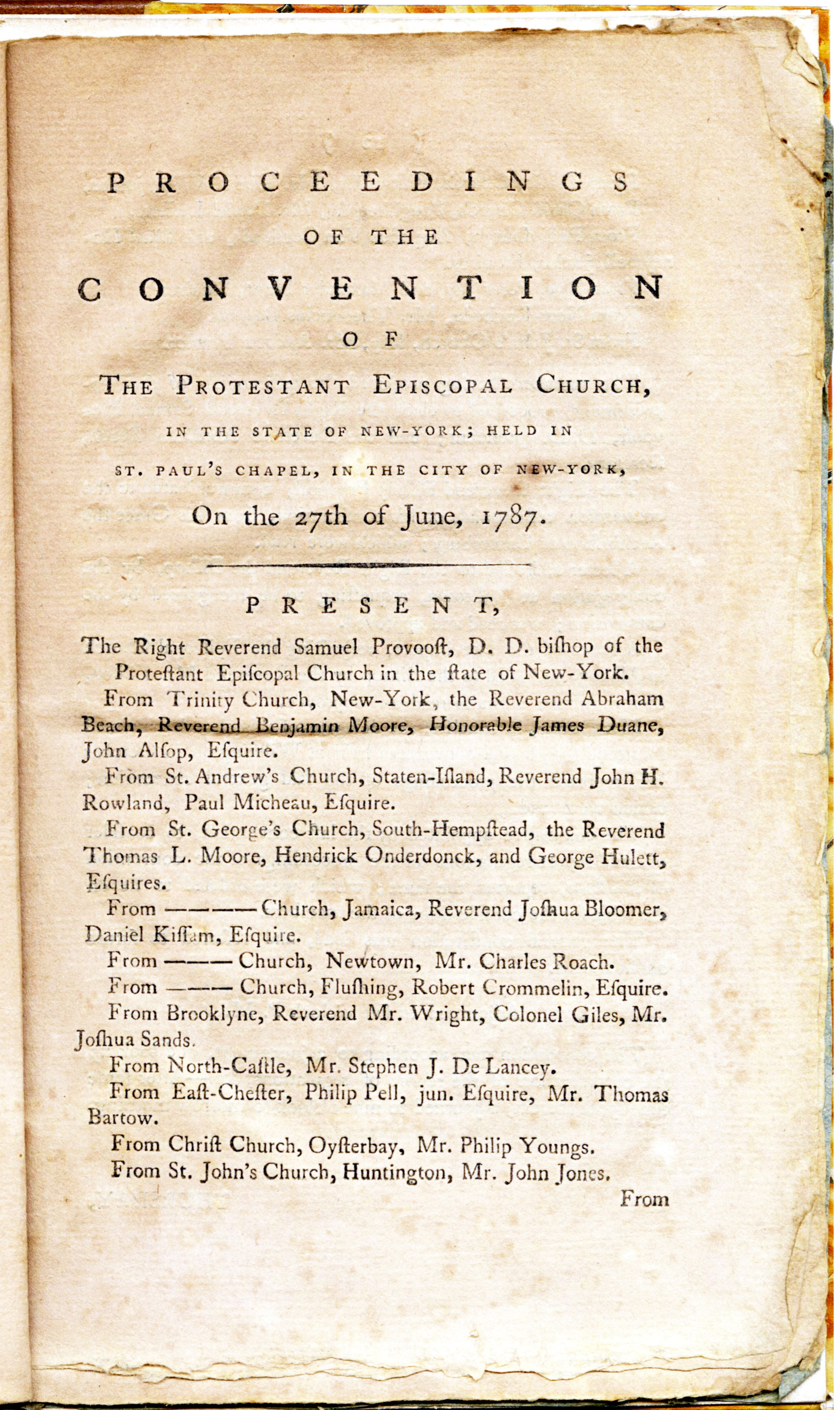 Proceedings of the convention of the Protestant Episcopal Church, in ...