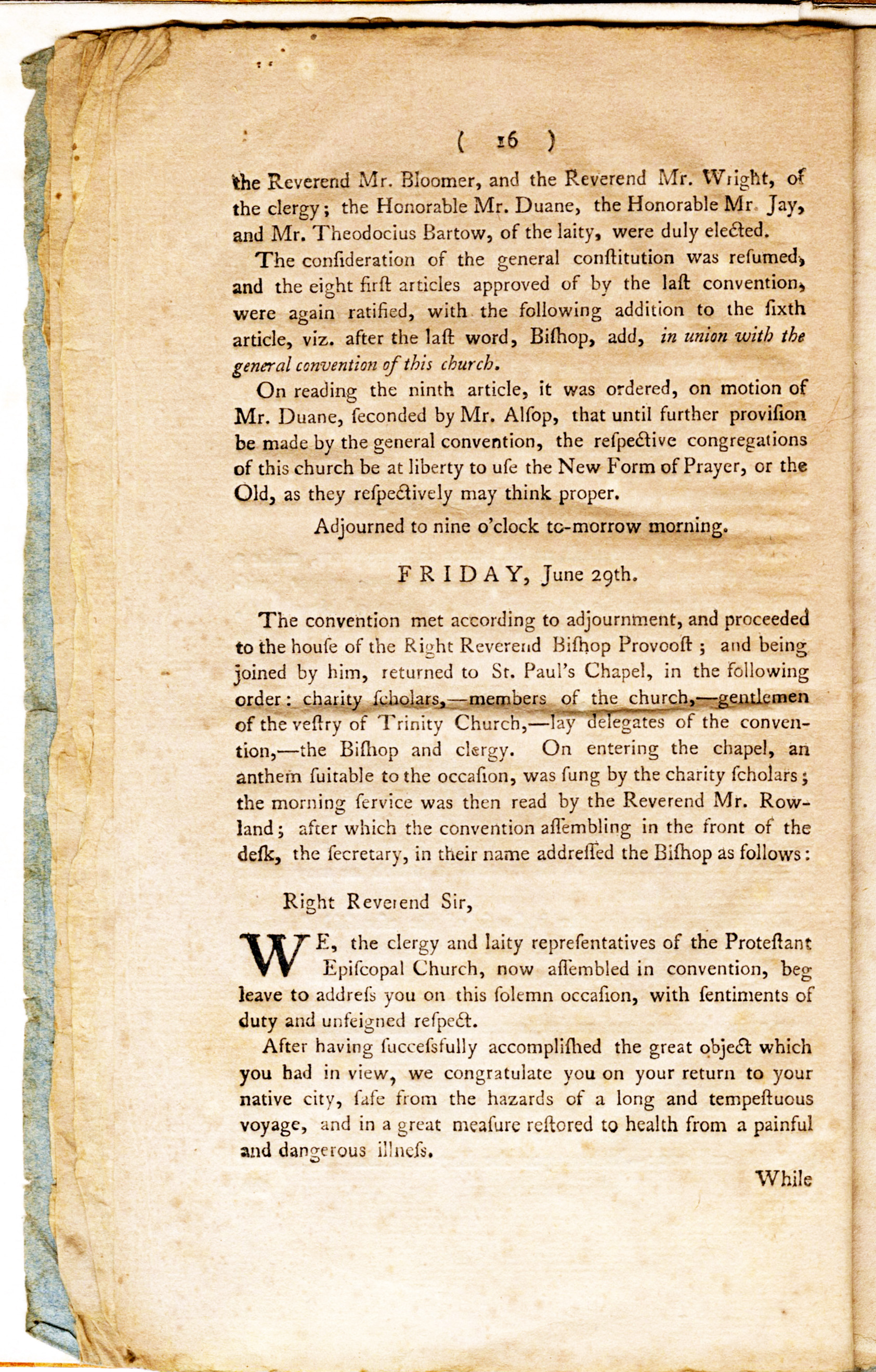 Proceedings of the convention of the Protestant Episcopal Church, in ...