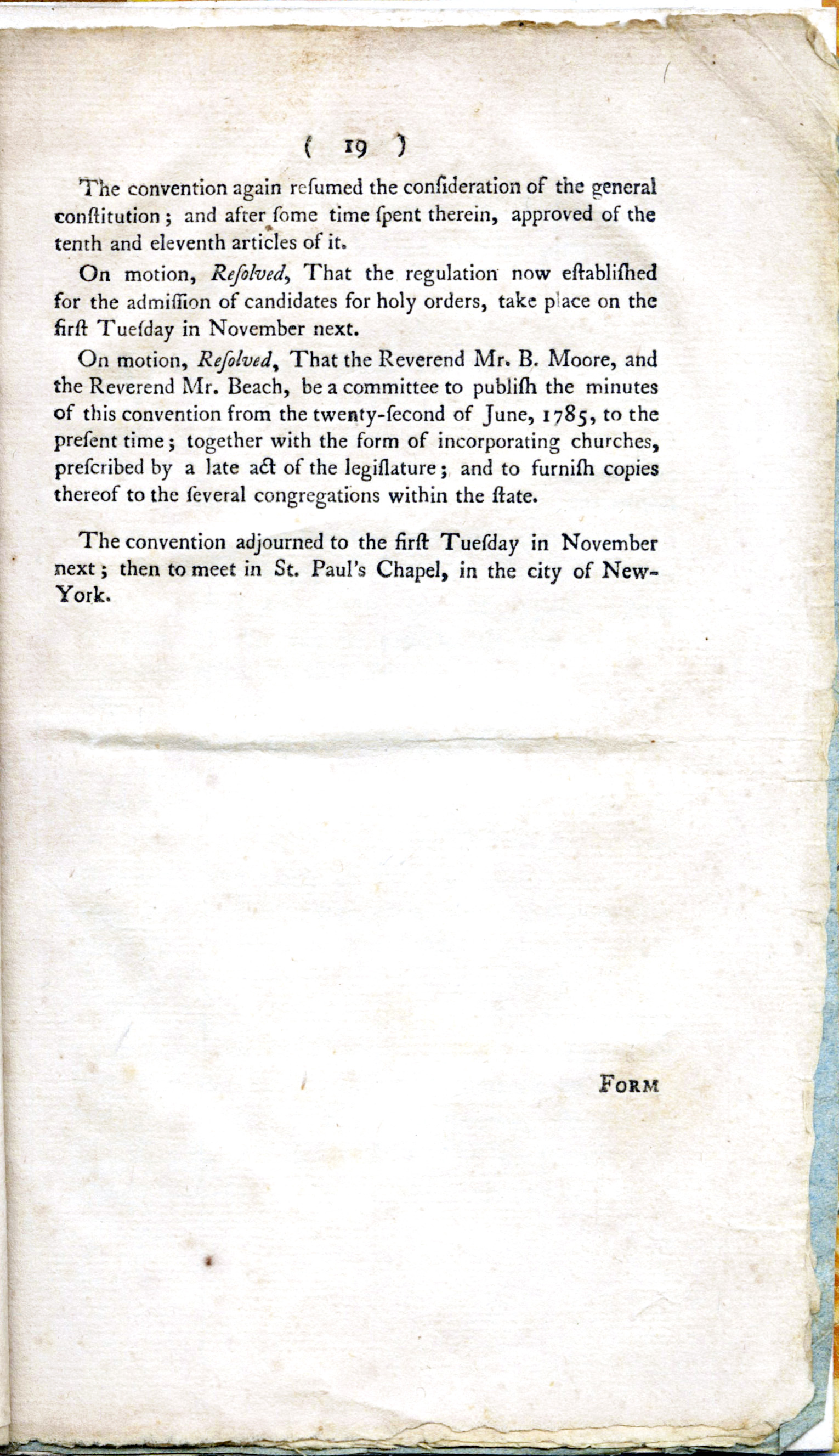 Proceedings of the convention of the Protestant Episcopal Church, in ...