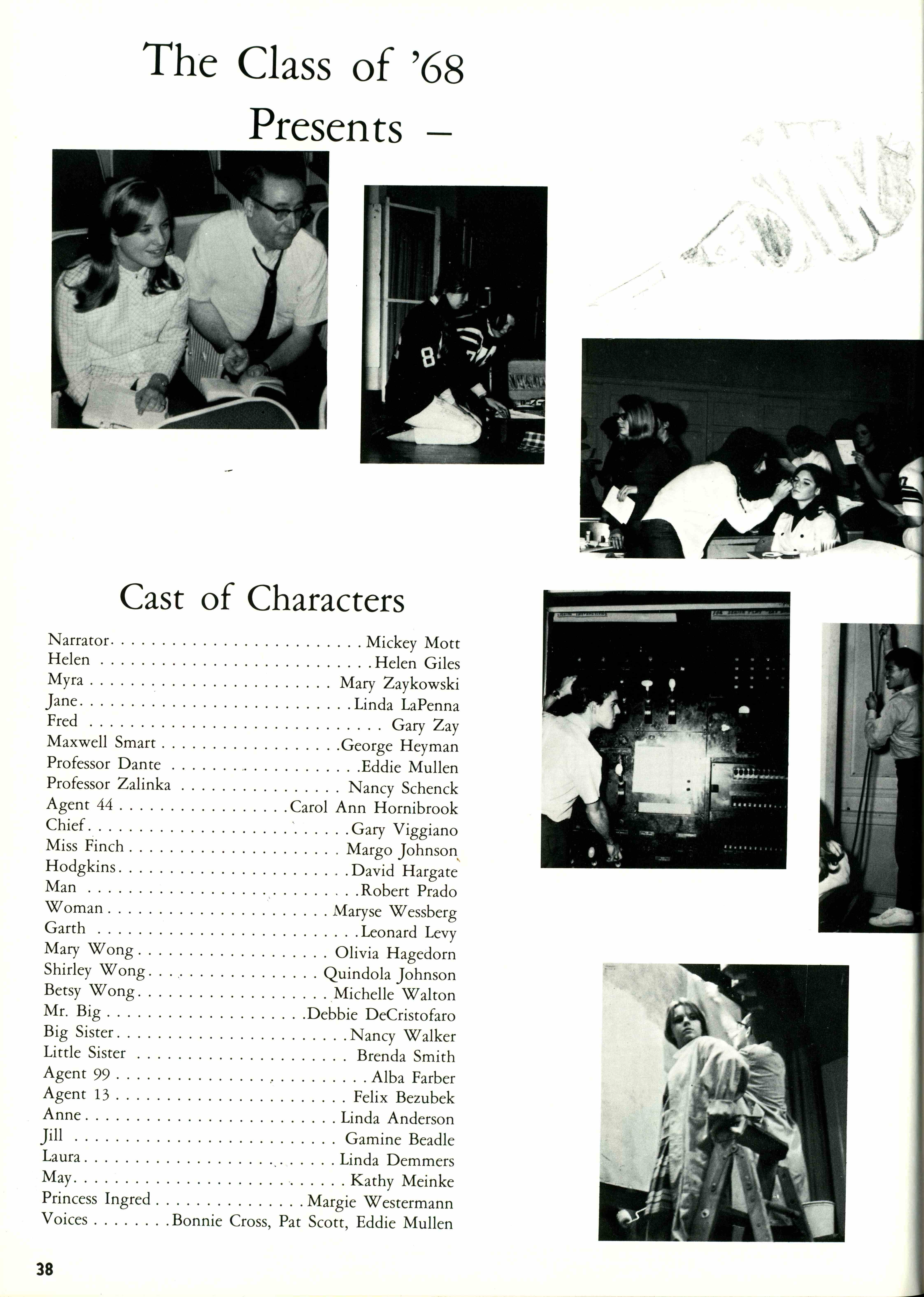 East Hampton High School Yearbook, 1968