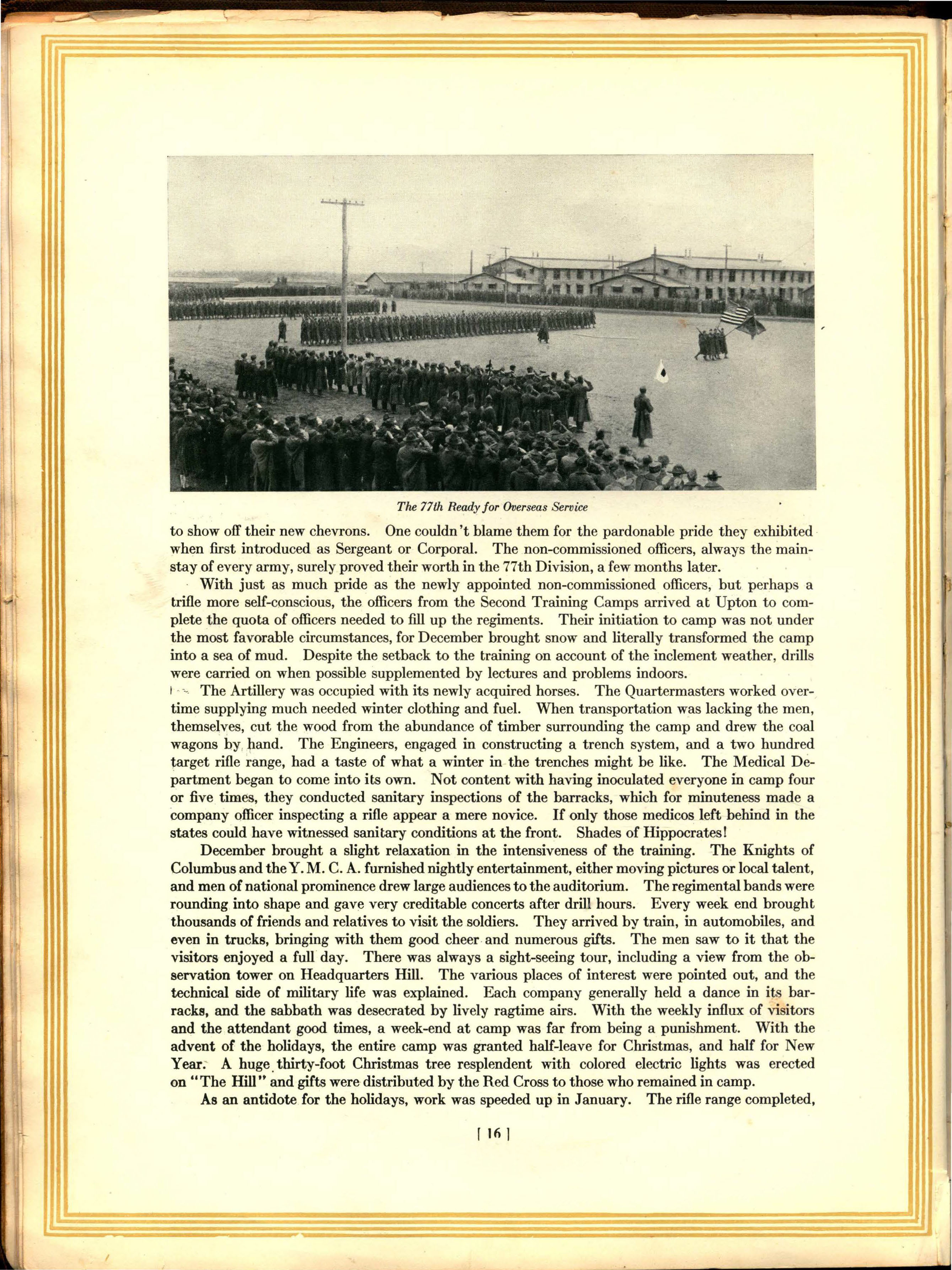 History of the 77th Division, 1919