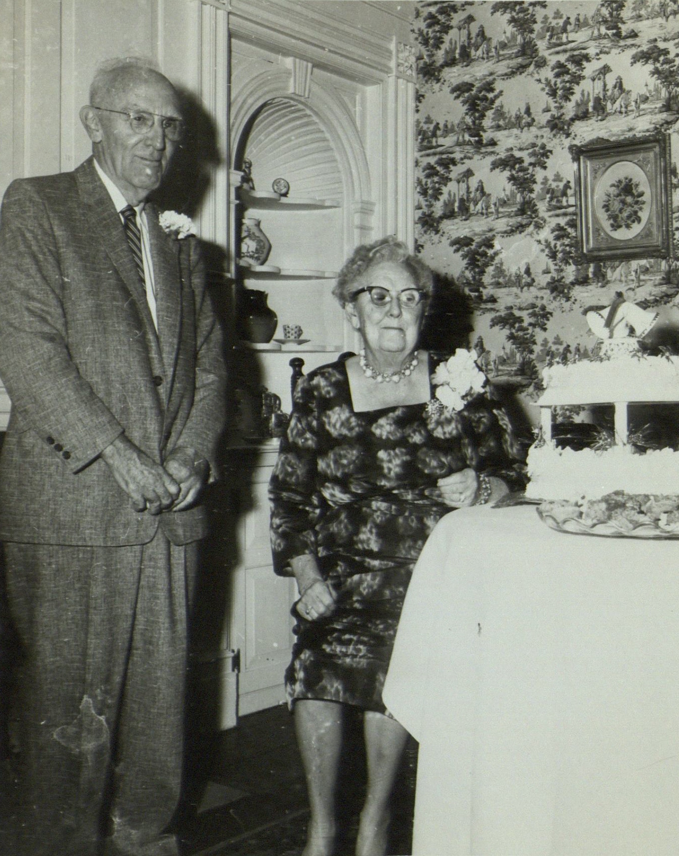 Mr. and Mrs. Theodore Rowland, 1961