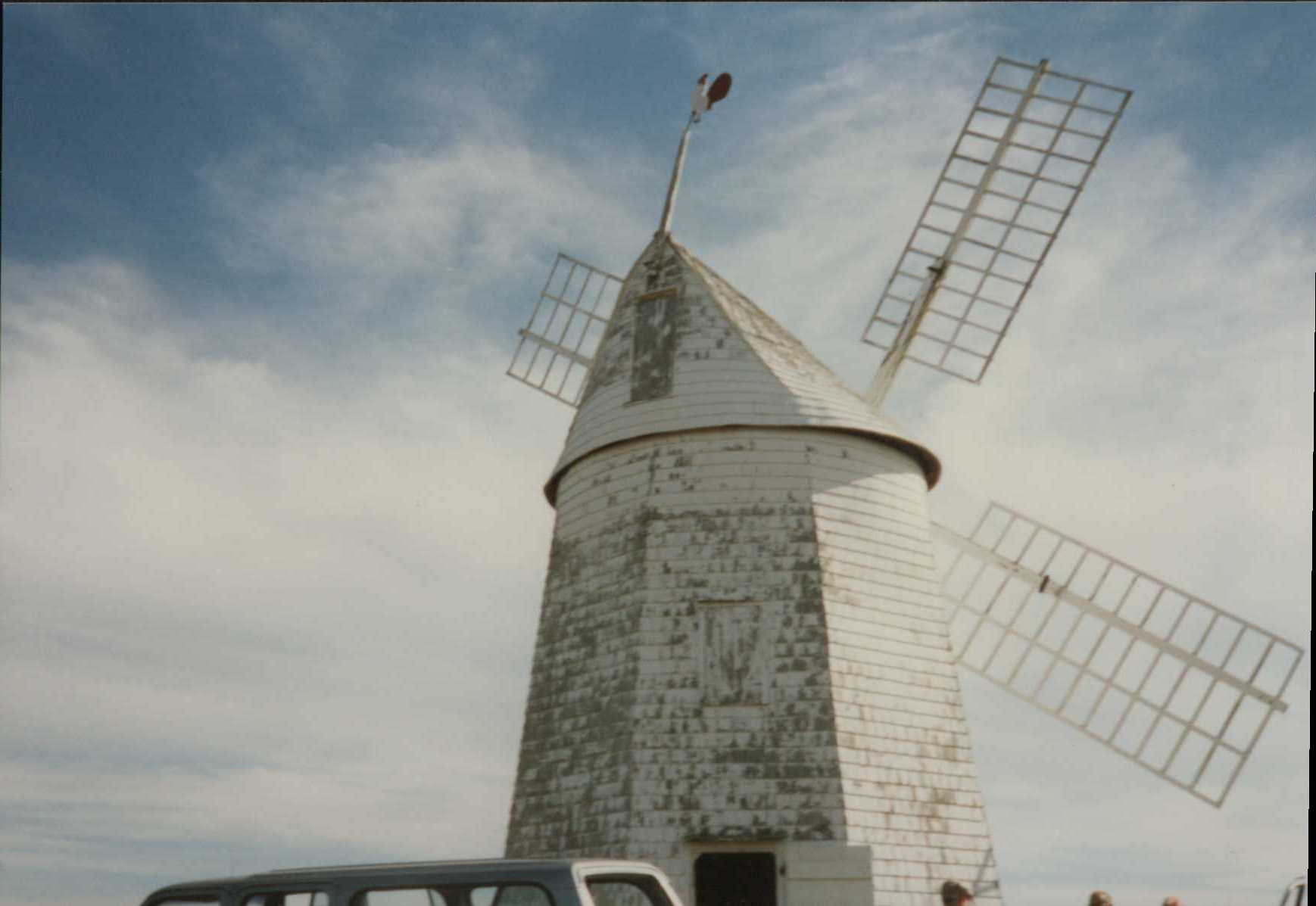 Top of the Gardiner's Island Windmill, Reverse Side.